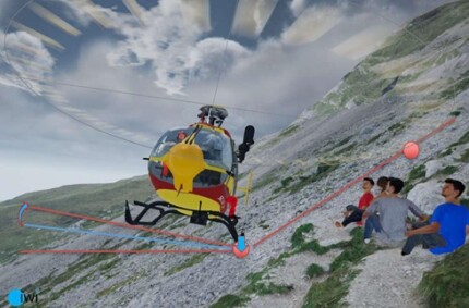 Sécurité Civile EC145 Mountain Rescue Main Rotor Blade Strike Leads to ...