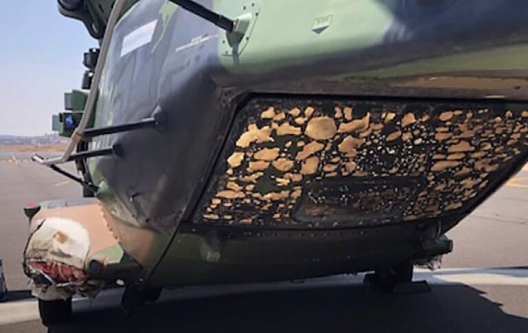 nh90 fire ramp damage - Aerossurance
